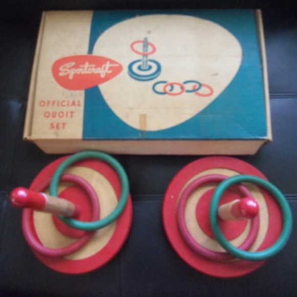 Sportcraft | Toys | Sportcraft Vintage Quoit Set Original Box | Poshmark